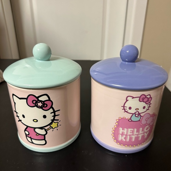 Hello Kitty by Sanrio | Kitchen | Hello Kitty Ceramic Canisters Set ...